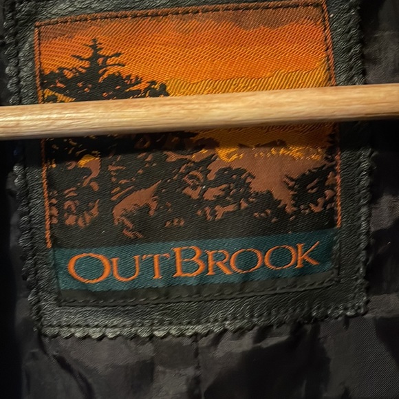 Outbrook | Jackets & Coats | Vintage Out Brook Womens Leather Trench ...